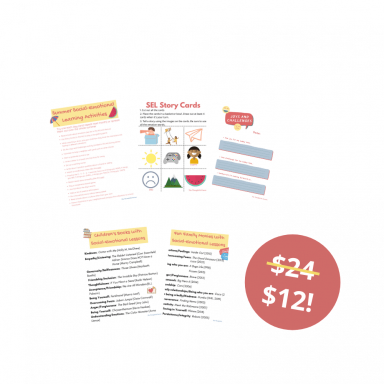 SEL Summer Kit • The Thoughtful Parent